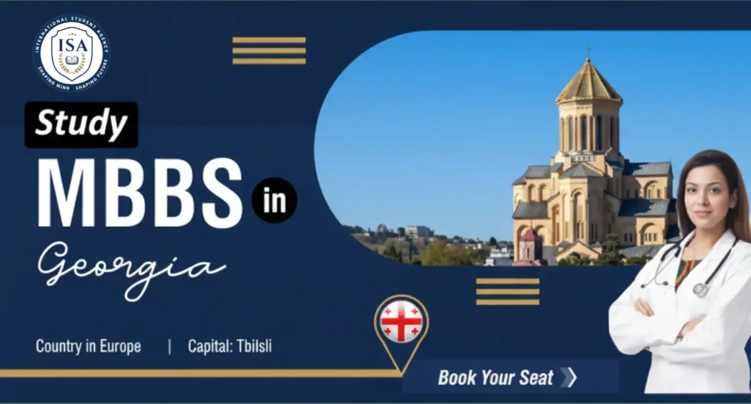 MBBS in Georgia 2026-27 | Complete Cost Breakdown | ISA